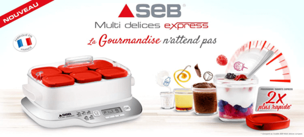 Yaourtière SEB Multi Délice 6 Pots : Avis & Test - Mes yaourts maison